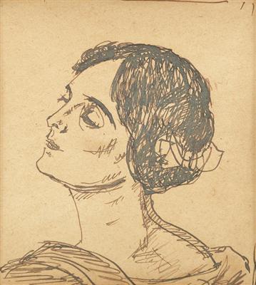 Portrait of Alice Derain - 安德烈·德兰作品,无水印高清大图 - 麦田艺术