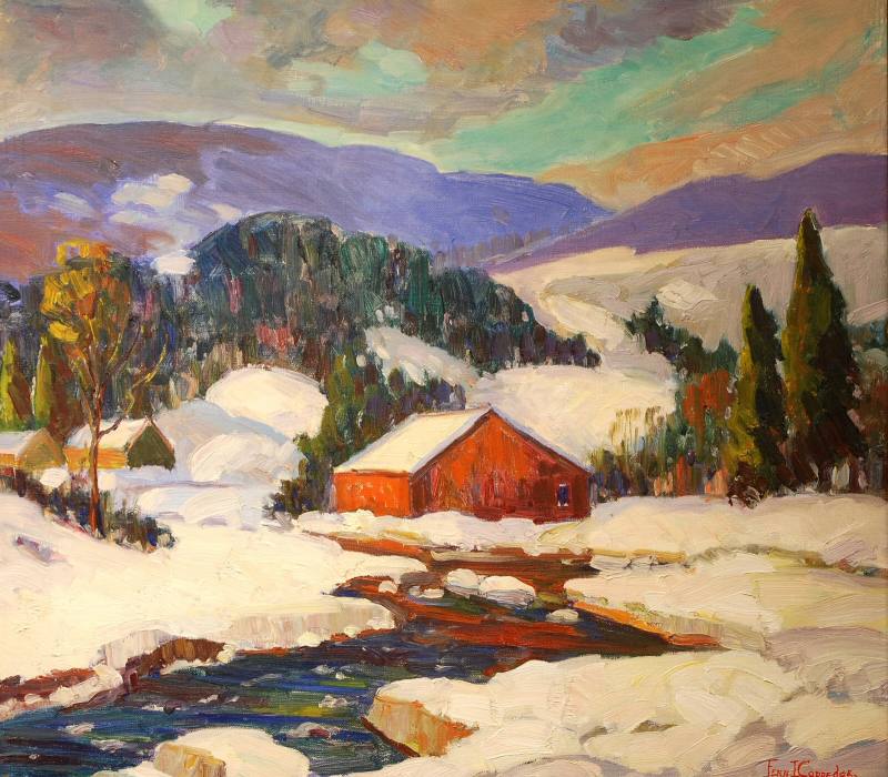 Mountain Creek - Fern Coppedge作品,无水印高清大图 - 麦田艺术