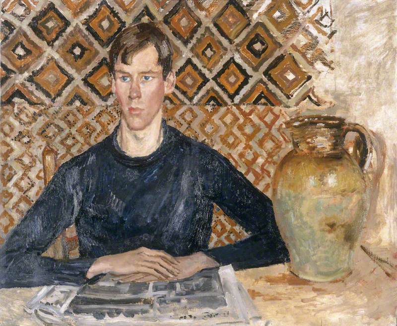 Edwin John - Augustus John作品,无水印高清大图 - 麦田艺术