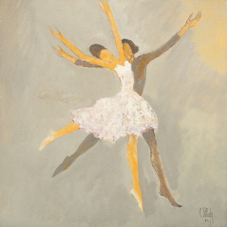 Ballet Dancers - Constantin Piliuta作品,无水印高清大图 - 麦田艺术