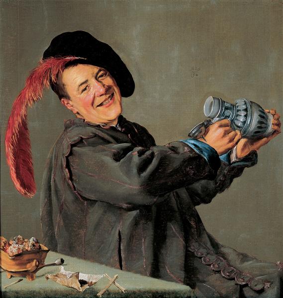 Jolly Toper - Judith Leyster作品,无水印高清图 - 麦田艺术