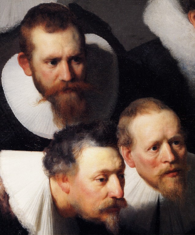 The Anatomy Lesson of Dr. Nicolaes Tulp(fragment) - 伦勃朗作品,无水印高清图 - 麦田艺术