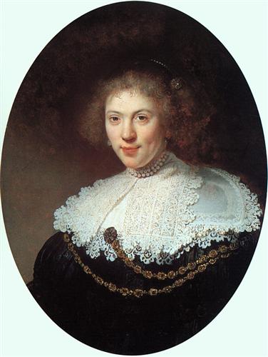 Portrait of Ann Ford (later Mrs. Thicknesse) - Thomas Gainsborough作品,无 ...