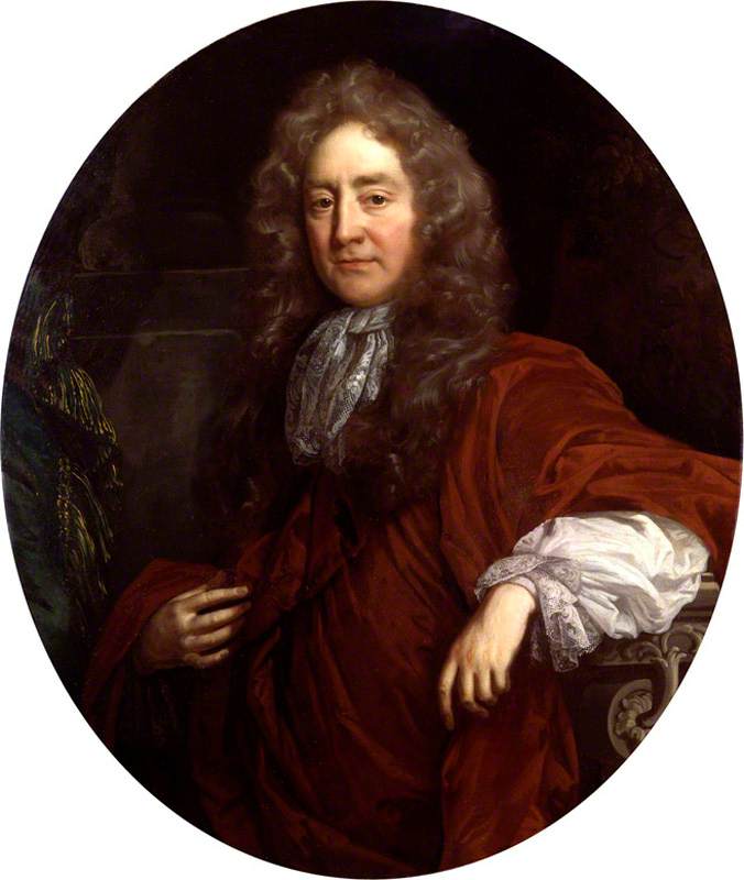 Sir Josiah Child, Bt - John Riley作品,无水印高清图 - 麦田艺术