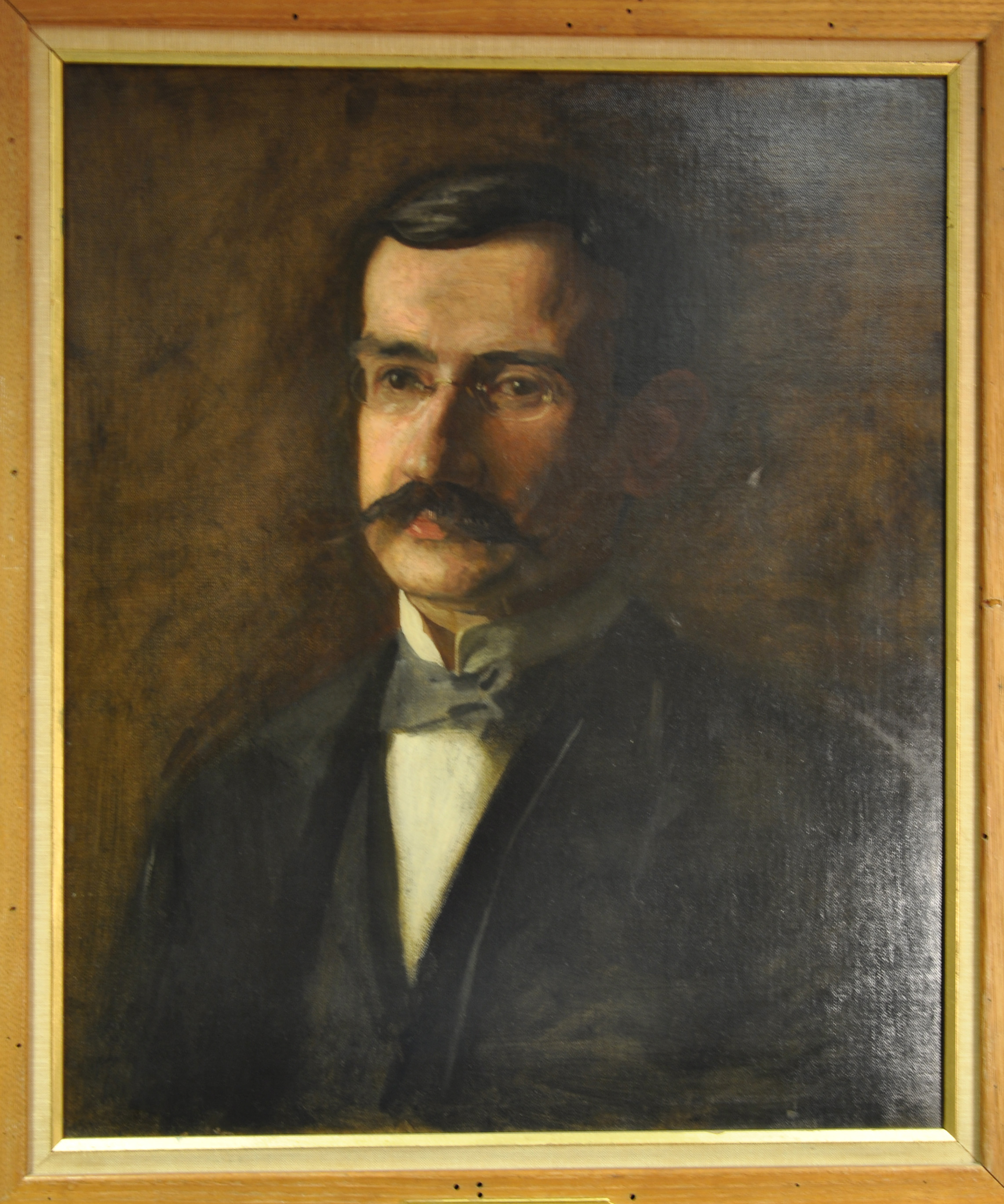 Portrait - 汤姆·艾金斯Thomas Eakins作品,无水印高清图 - 麦田艺术