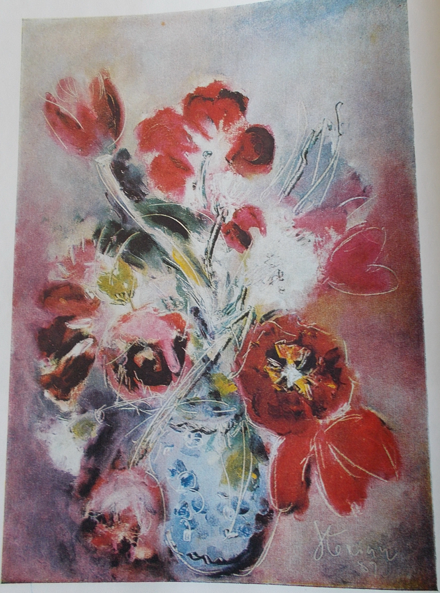 Anxious Flowers - Margareta Sterian作品,无水印高清图 - 麦田艺术