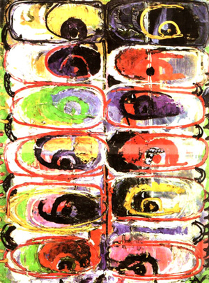 Fire! Fire! (Al fuoco, al fuoco) - Enrico Baj 作品高清大图 - 麦田艺术