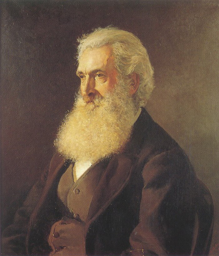 Portrait of Louis Buvelot - Julian Ashton作品,无水印高清图 - 麦田艺术