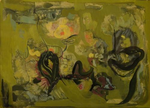 Night Creatures - Lee Krasner 作品高清大图 - 麦田艺术