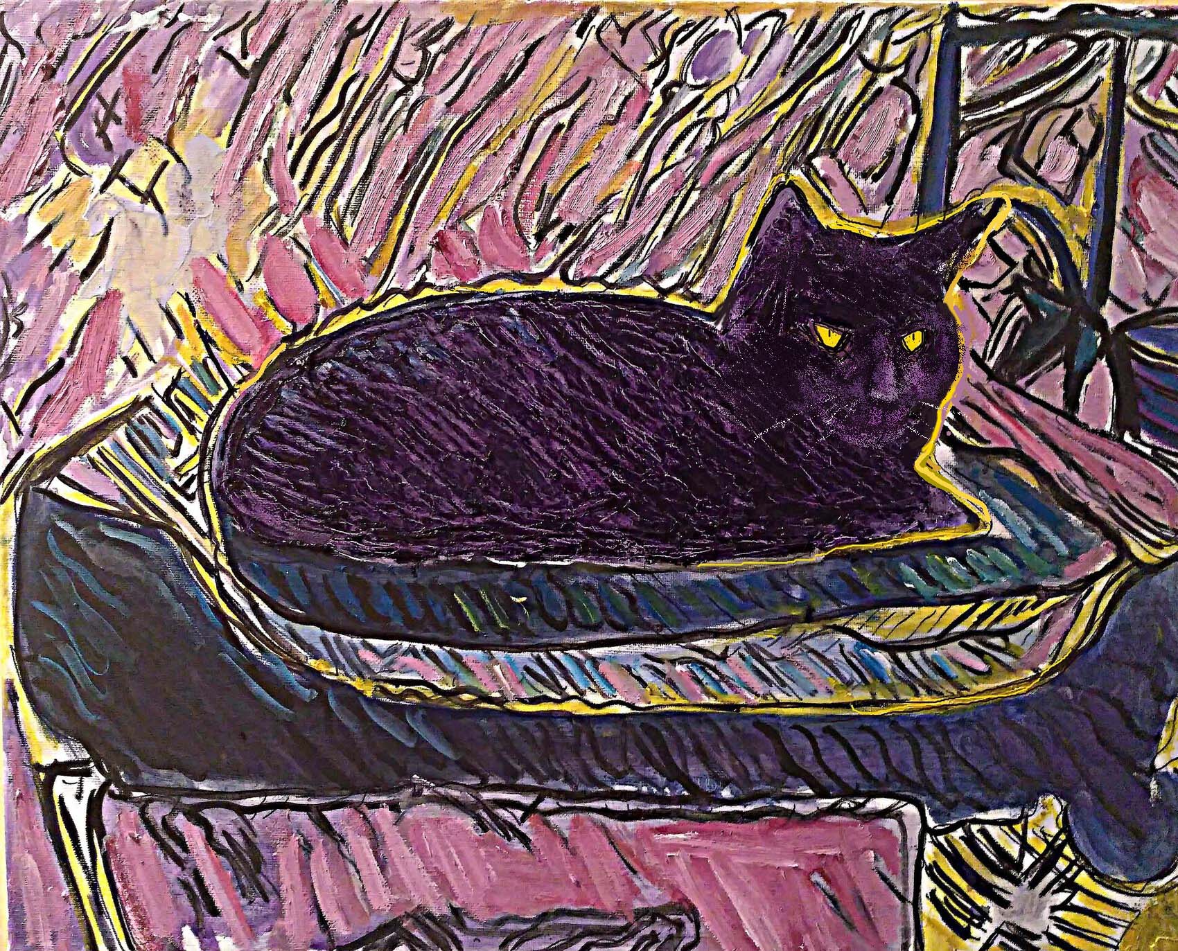 Manouk my Super Cat - Cricorps作品,无水印高清图 - 麦田艺术