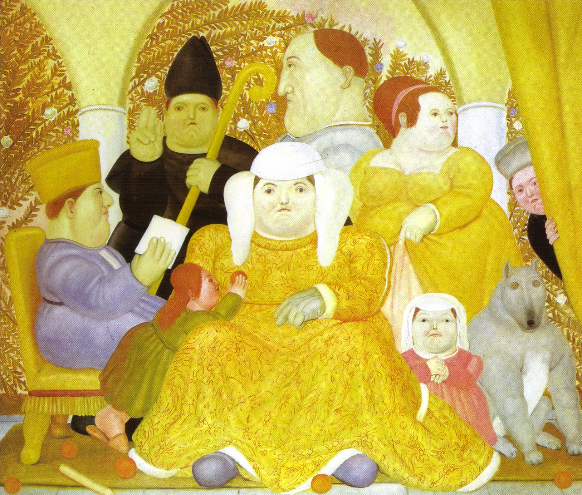 After Mantegna - Fernando Botero作品,无水印高清图 - 麦田艺术