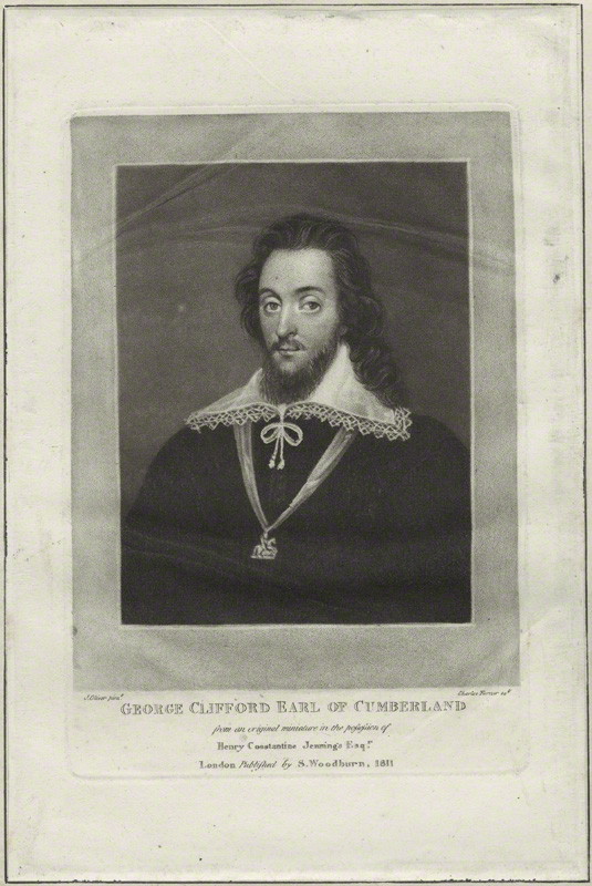 George Clifford, 3rd Earl of Cumberland - Charles Turner作品,无水印高清图 - 麦田艺术