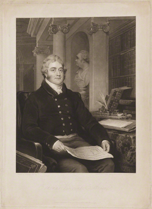 Thomas William Anson, 1st Earl of Lichfield when Viscount Anson ...