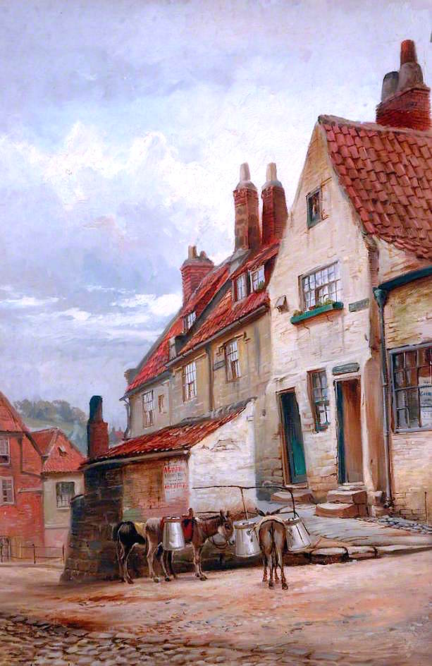 Stockton Walk, Whitby - William Gilbert Foster作品,无水印高清图 - 麦田艺术