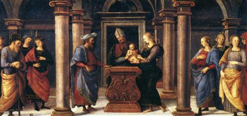 The Galitzin Triptych - Pietro Perugino作品,无水印高清图 - 麦田艺术
