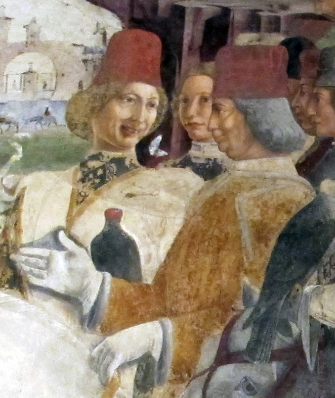 Allegory of March – Triumph of Minerva and Sign of Aries. Frescos in ...