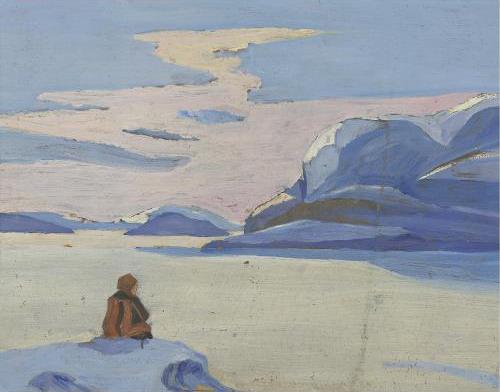 Beach Study - Henry Scott Tuke 高清作品 - 麦田艺术