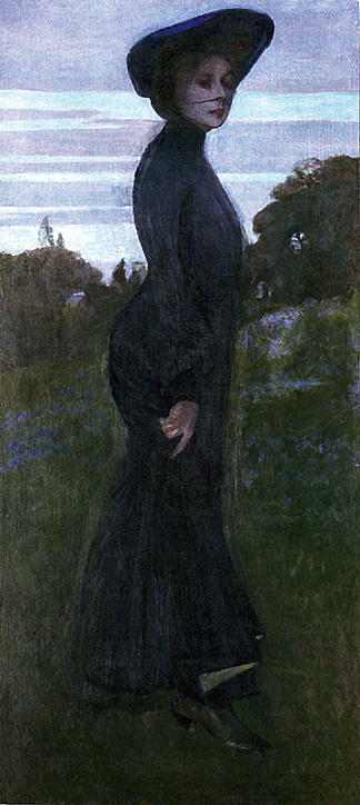 Evening - Grigoriy Goldstein作品,无水印高清图 - 麦田艺术