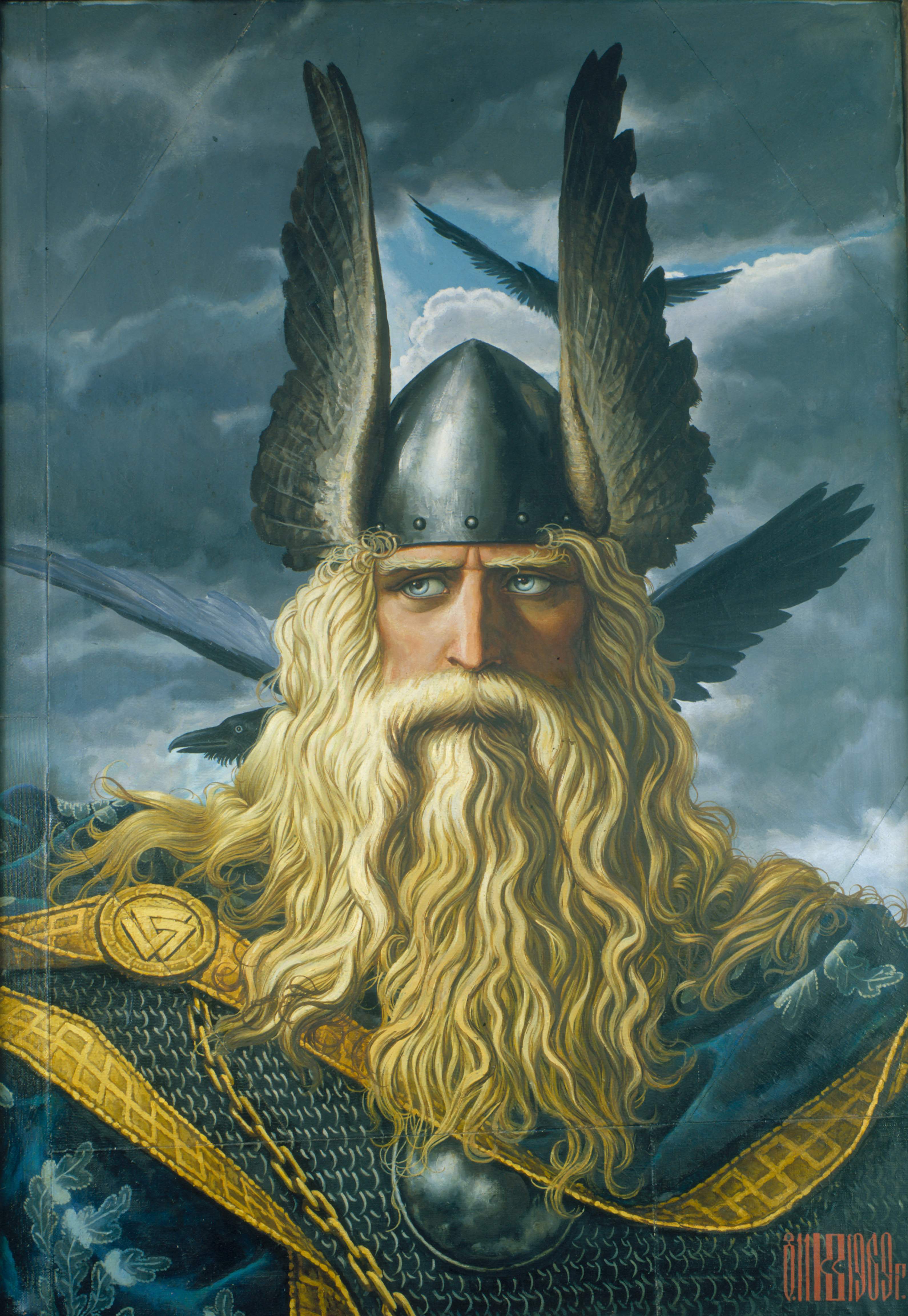 Wotan - the supreme god of the ancient Scandinavians - Konstantin ...