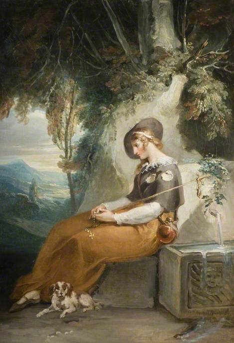The Pilgrim - William Hamilton作品,无水印高清图 - 麦田艺术