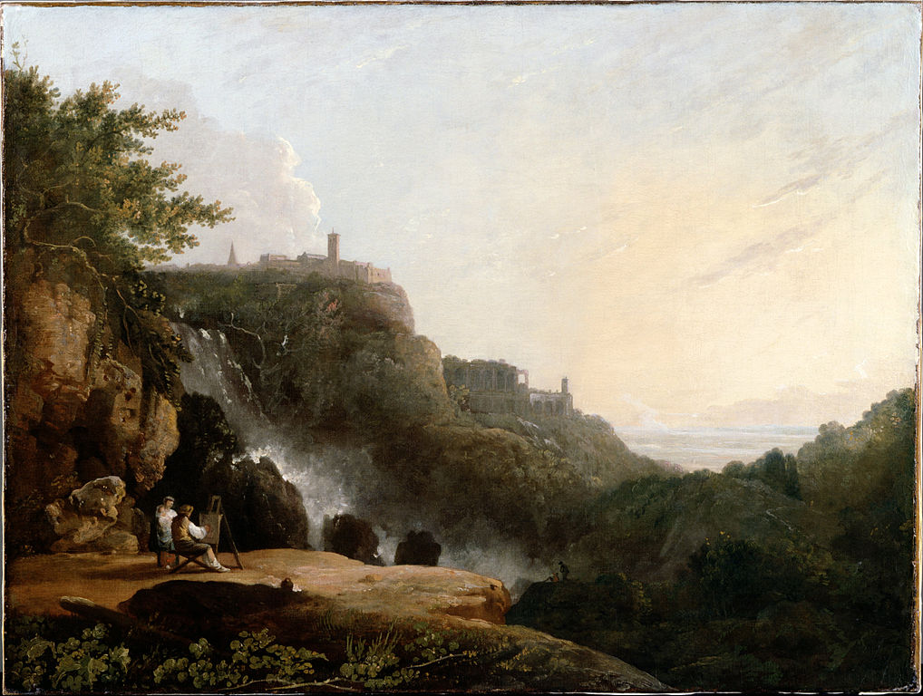 View of Tivoli: the Cascatelle and the 'Villa of Maecenas' - Richard ... View of Tivoli: the Cascatelle and the 'Villa of Maecenas' - Richard ...