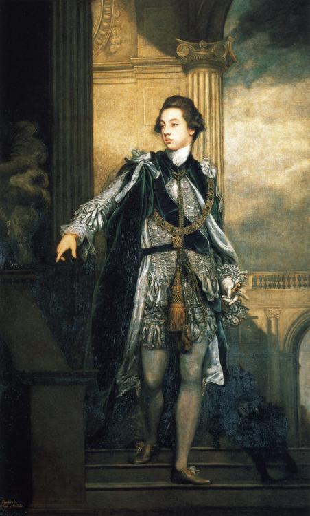 Frederick Howard, 5th Earl of Carlisle - Joshua Reynolds作品,无水印高清图 - 麦田艺术