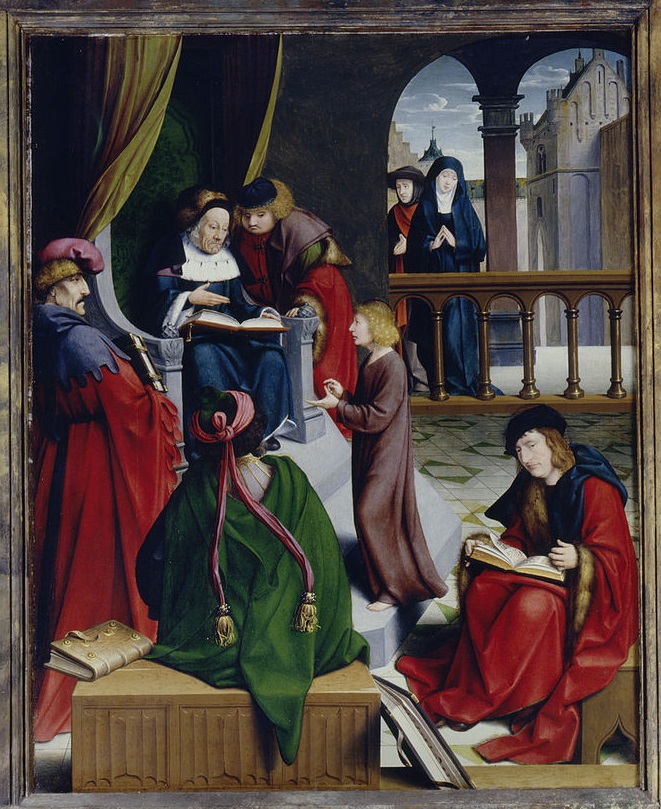 Christ among the Doctors in the Temple - Jan Joest作品,无水印高清图 - 麦田艺术