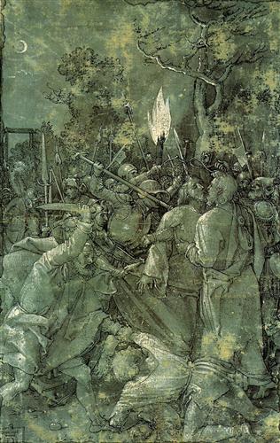 Pietà with St Francis and Mary Magdalene - Annibale Carracci高清作品 - 麦田艺术