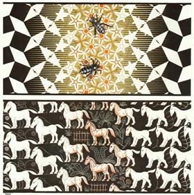 Circle Limit with Butterflies - M.C. Escher 作品高清大图 - 麦田艺术