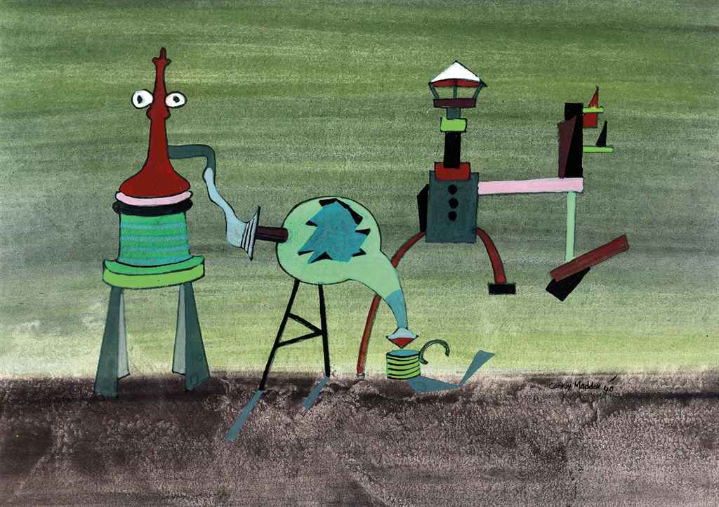 Harum-Scarum - Conroy Maddox 作品高清大图 - 麦田艺术