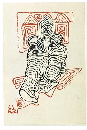 Primeval Landscape - Mark Rothko 作品高清大图 - 麦田艺术