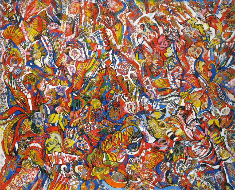 Hommage à Stravinsky - Endre Rozsda 作品高清大图 - 麦田艺术