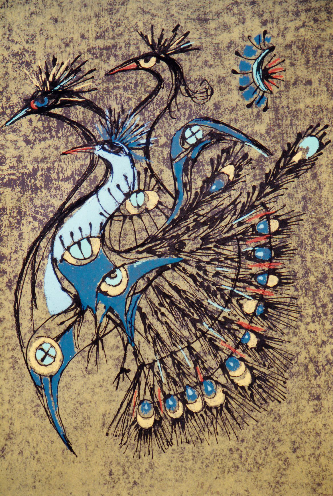 Peacocks - Piroska Szanto 作品高清大图 - 麦田艺术