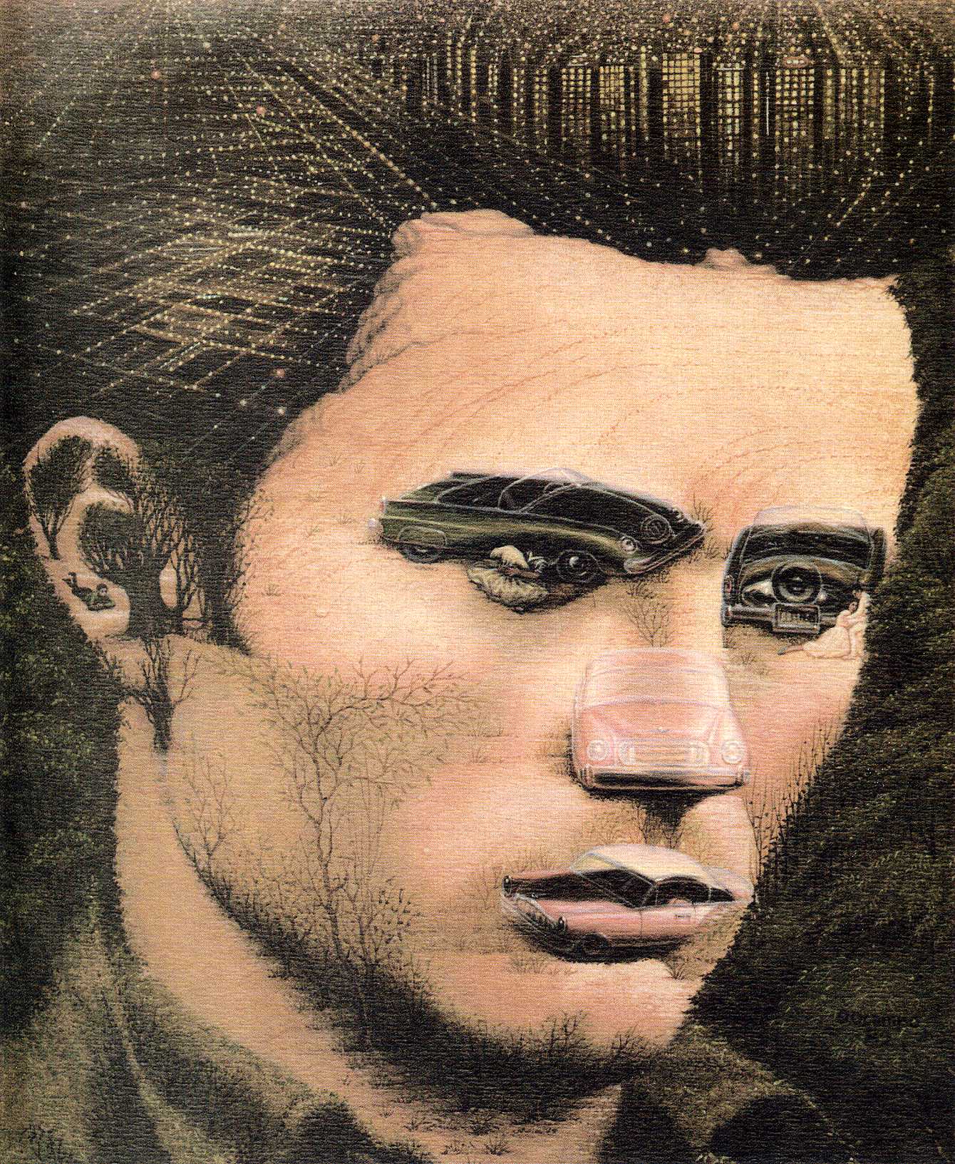 Hollywood Lights - Octavio Ocampo 作品高清大图 - 麦田艺术