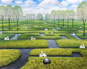 Abandoned Venus - Arnold Böcklin作品,无水印高清图 - 麦田艺术