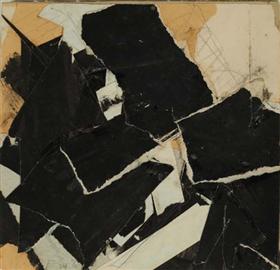 Black Fire I - Barnett Newman 作品高清大图 - 麦田艺术