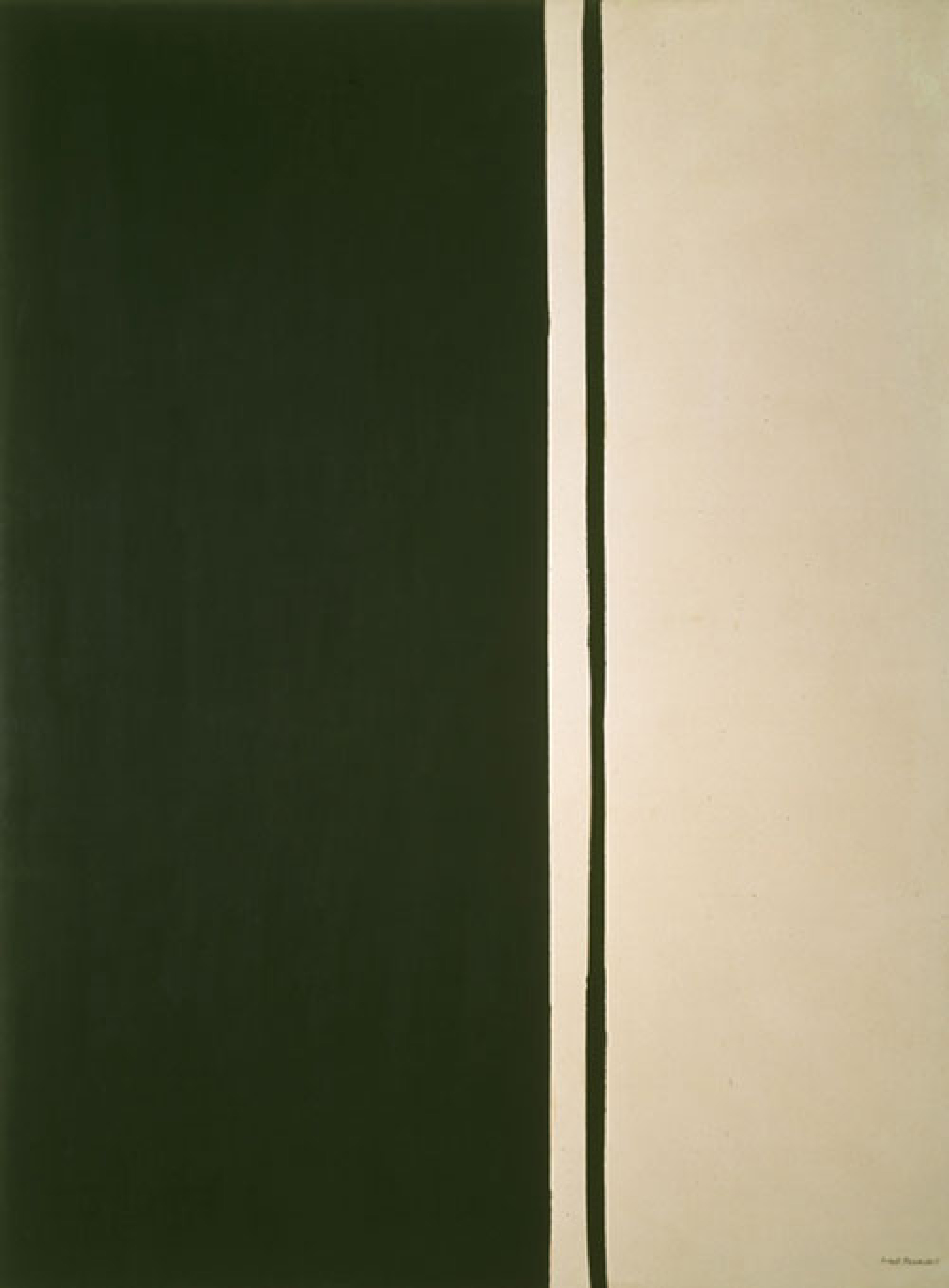 Black Fire I - Barnett Newman 作品高清图 - 麦田艺术