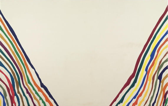 Beta Delta - Morris Louis 作品高清图 - 麦田艺术