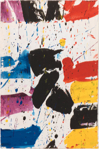 Hommage to Alfred Jensen - Sam Francis 作品高清大图 - 麦田艺术