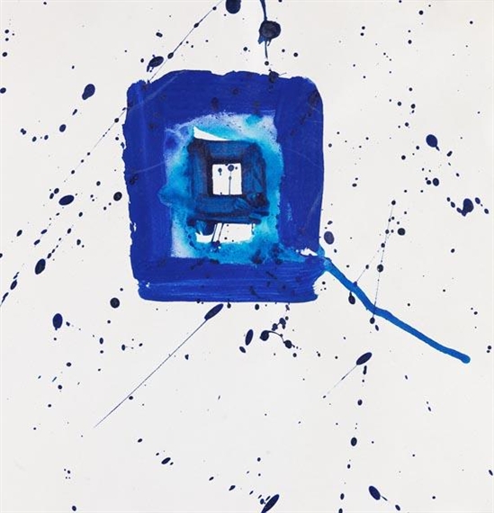 Blue Frame - Sam Francis 作品高清大图 - 麦田艺术