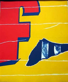 Green Line Painting - Ronnie Landfield 作品高清大图 - 麦田艺术