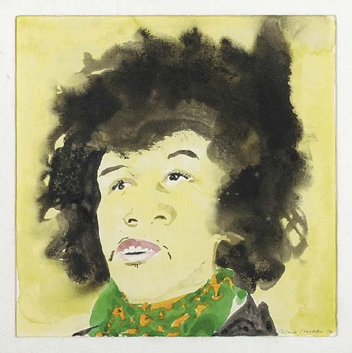 Jimi Hendrix - Patrick Procktor 作品高清大图 - 麦田艺术