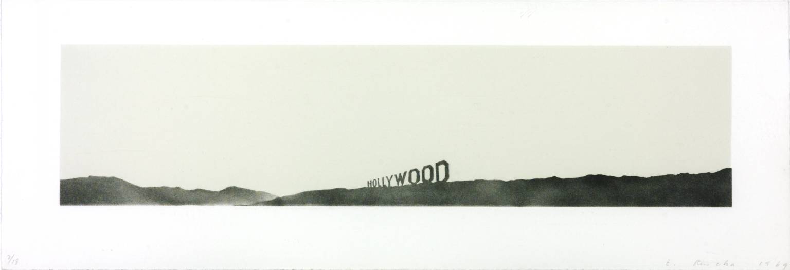 Hollywood - Edward Ruscha 作品高清大图 - 麦田艺术