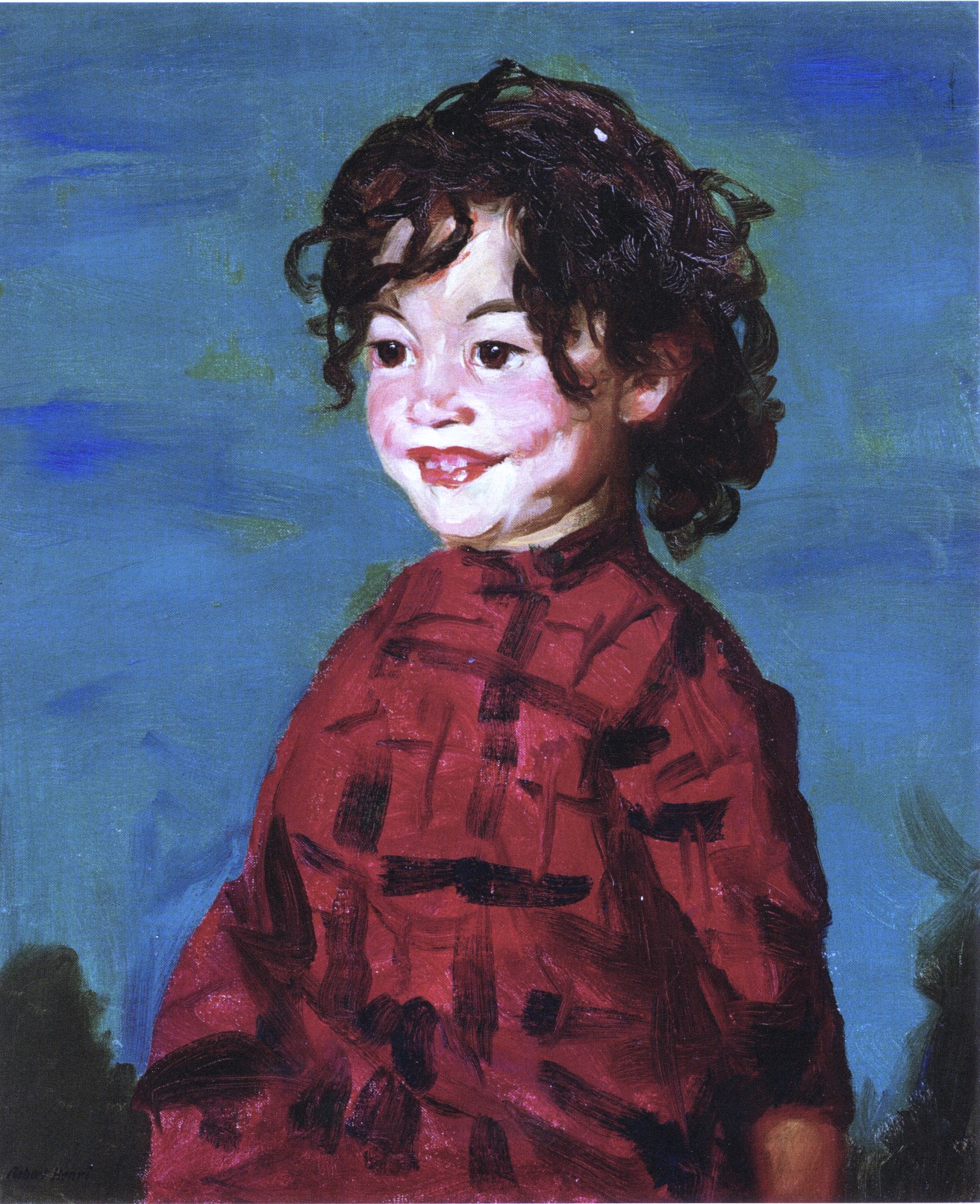 Patience - Robert Henri 作品高清图 - 麦田艺术