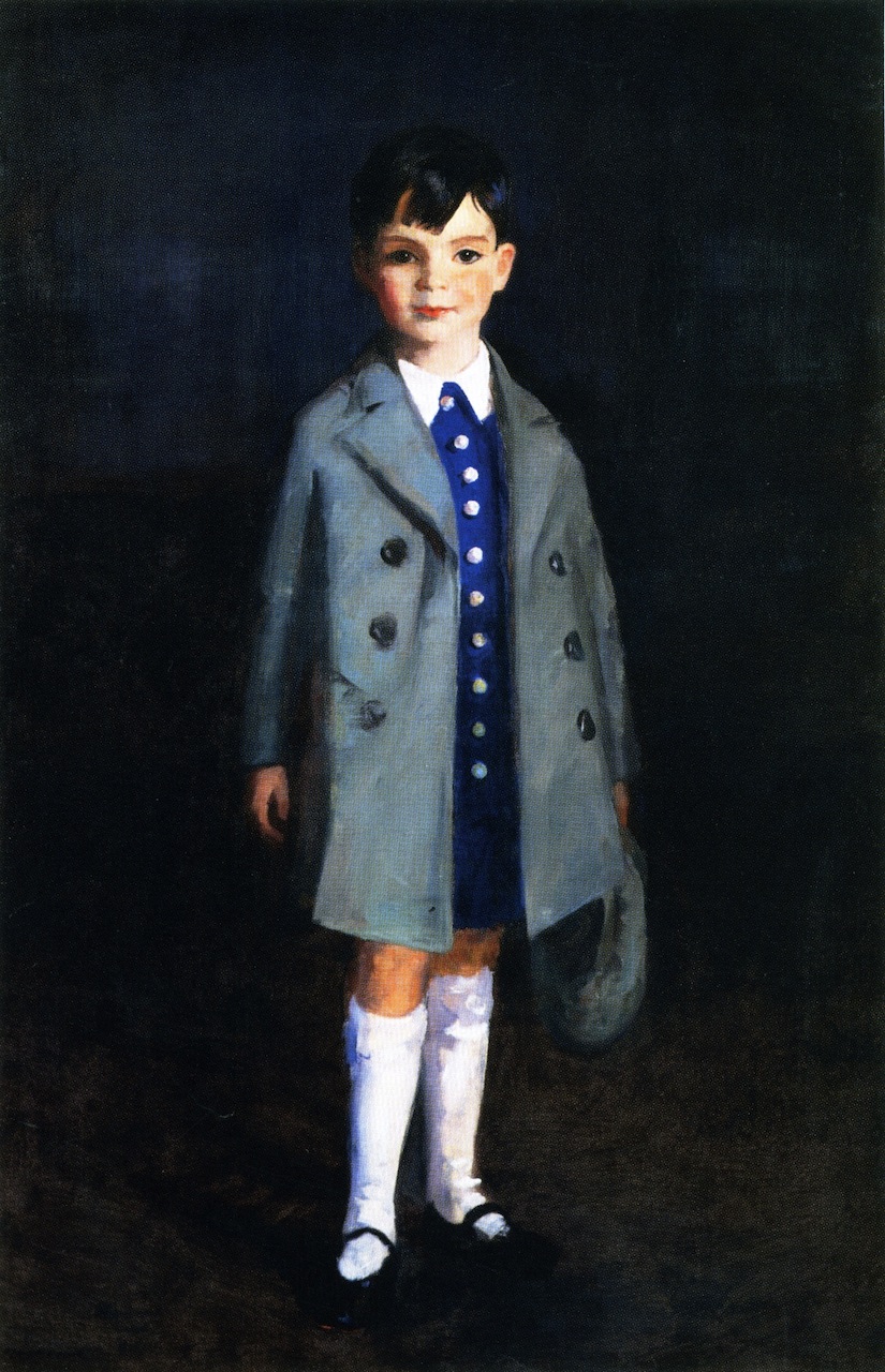 Portrait of Jack Cuddihy - Robert Henri 作品高清大图 - 麦田艺术