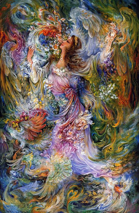 Untitled - Mahmoud Farshchian 作品高清大图 - 麦田艺术