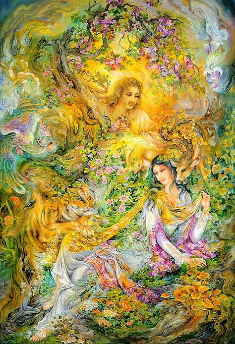 Untitled - Mahmoud Farshchian 作品高清大图 - 麦田艺术