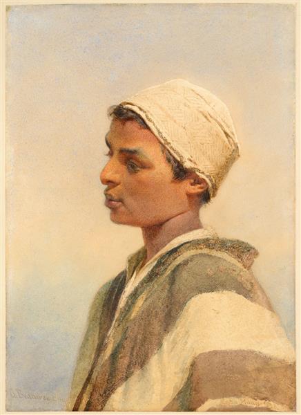Portrait of Ivan Stepanovich Panov - 列宾作品,无水印高清图 - 麦田艺术